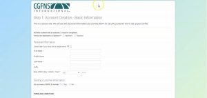 Tutorial: CGFNS Connect New User Registration Guide - CGFNS ...