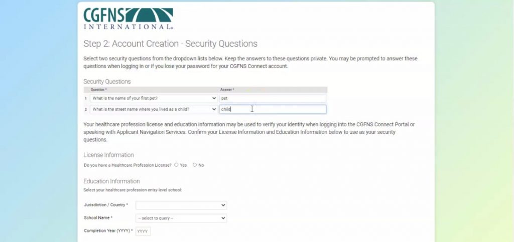 Tutorial: CGFNS Connect Returning User Registration Guide - CGFNS ...