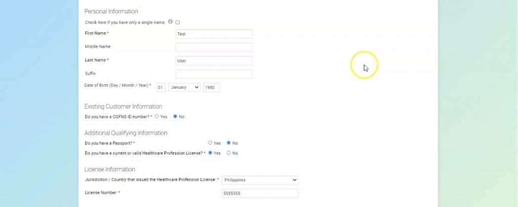Tutorial: CGFNS Connect Returning Shared User Registration Guide ...