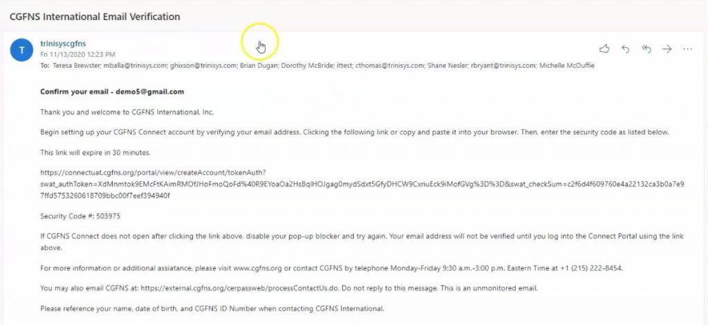 Tutorial: CGFNS Connect Returning Shared User Registration Guide ...